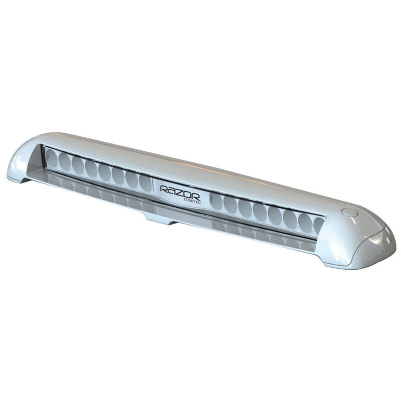 Lumitec Razor Light Bar Spotlight, White — Hebron RV Parts